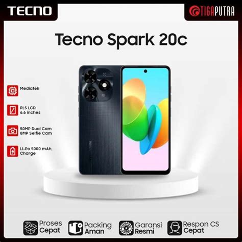 Jual Tecno Spark C Ram Gb Rom Gb Hz Refresh Rate Di Seller Tigaputra Kauman Kota