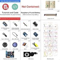 Freenove Three Wheeled Smart Car Kit For Raspberry Pi B B B A Robot Project Tutorial And