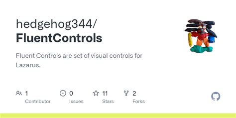 Github Hedgehog344 Fluentcontrols Fluent Controls Are Set Of Visual Controls For Lazarus