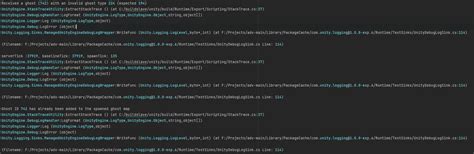 Received A Ghost With An Invalid Ghost Type Unity Engine Unity
