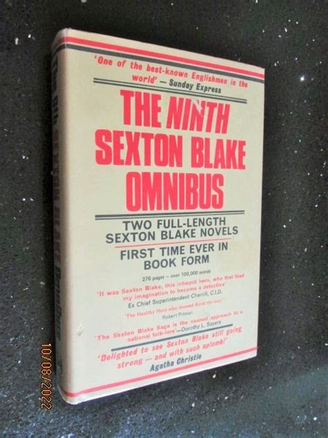 The Ninth Sexton Blake Omnibus First Edition Hardback In Dustjacket By Blake Sexton Fine