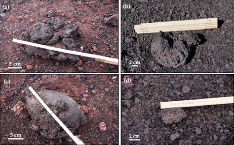 The Pyroclastic Material With Different Grain Size Produced By The Lava Download Scientific