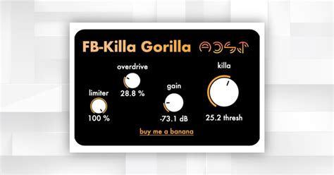 News Artists In Dsp Unleashes Killa Gorilla A Free Feedback Based Sound Design Tool Audio