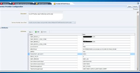 Oracle Access Manager Oam 11g R2 Ps1 Adding Mobilejwtoamtokenproviders