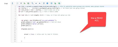 Solved Script Acl Servicenow Community