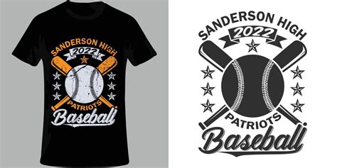 Baseball T Shirt Design 14268635 Vector Art At Vecteezy