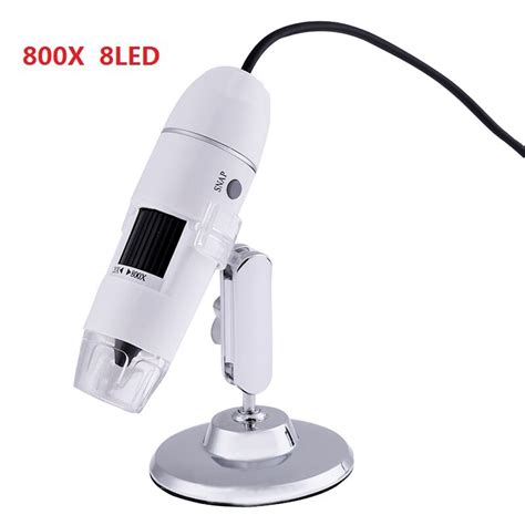 1000x 8 Led 2mp Usb Digital Microscope Electronic Grandado
