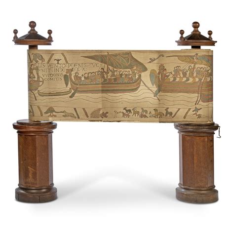 A Victorian Full Size Replica Of The Bayeux Tapestry Joseph Cundall