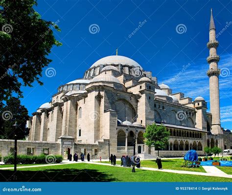 Suleymaniye Mosque In Istanbul Editorial Stock Image Image Of