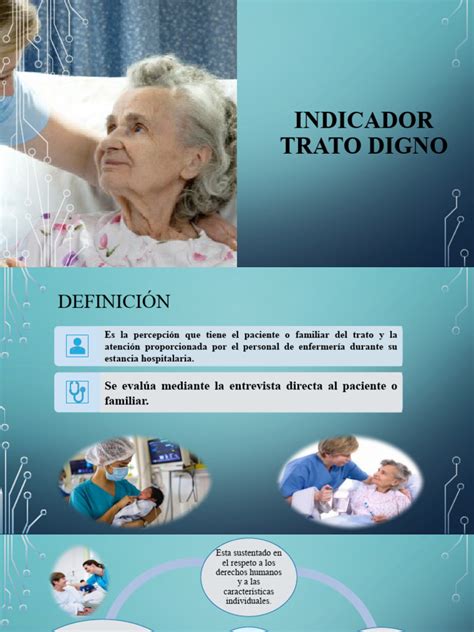 Indicador De Trato Digno En Enfermería Pdf Enfermería Cuidado De