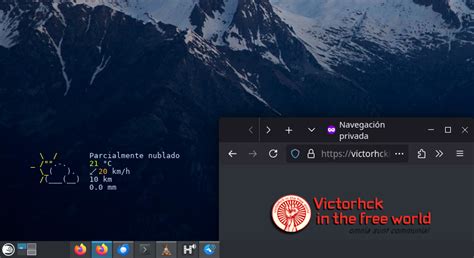 Mostrar El Tiempo De En Tu Escritorio Con Conky Victorhck In