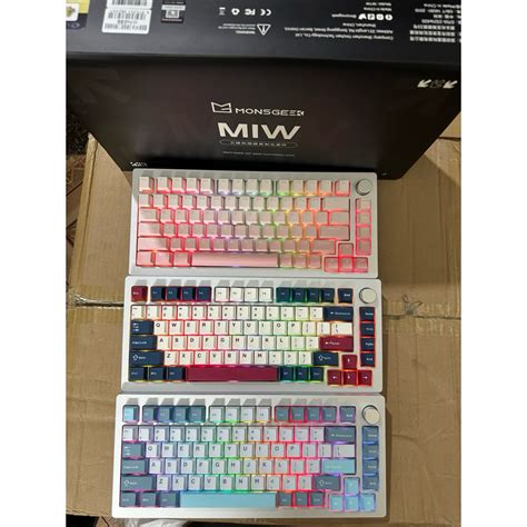 Bàn Phím Cơ Không Dây M1w Anode 3 Mode Mạch Xuôi Nhôm Cnc Gasket Mount Shopee Việt Nam