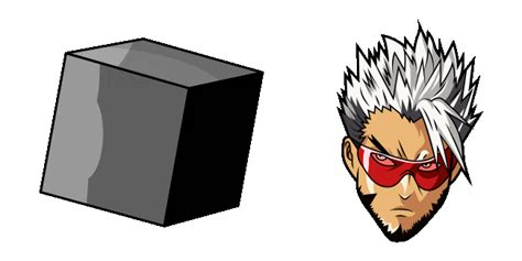 One Punch Man Blast Mysterious Cube Animated Cursor Sweezy