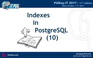 Indexes In PostgreSQL PDF