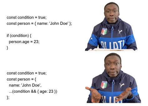 3w On Linkedin Conditionally Add Properties To Object