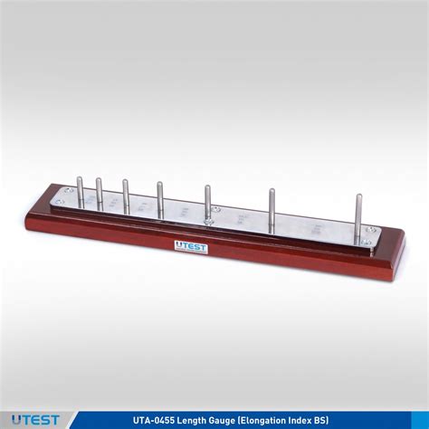 Length Gauge Elongation Index BS General And Geometric Properties Utest Material Testing