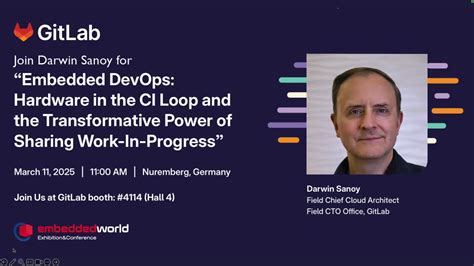 darwin sanoy on linkedin ew25 embeddedworld embeddeddevops devops
