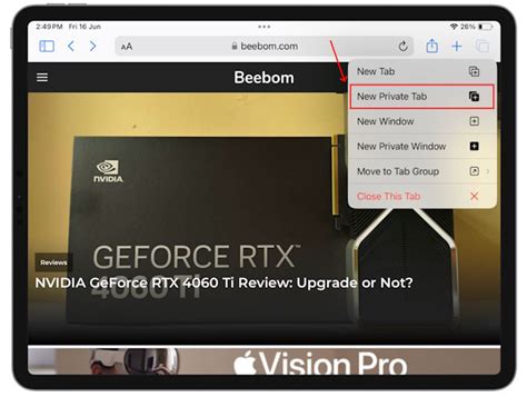 How To Go Incognito In Safari On Iphone Ipad And Mac Beebom