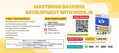 Mastering Backend Development With Nodejs