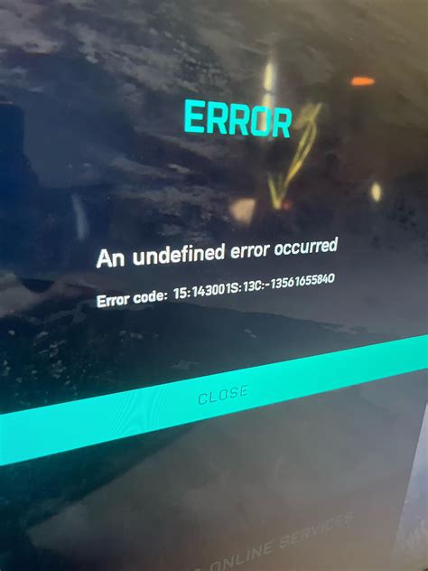 Undefined Error Rbattlefield2042