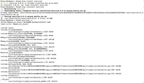 saying exercism is installed but cannot check version · issue 4761 · exercism exercism · github