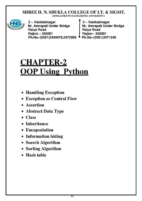 Unit 2 Python Unit 2 Affiliated To Saurashtra University 2