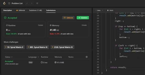 How To Print A Spiral Matrix Aarti Dhage Posted On The Topic Linkedin