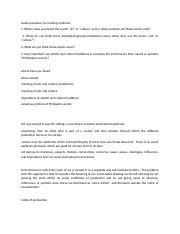 Reading Synthesis Docx Guide Questions For Reading Synthesis Where Have You Heard The