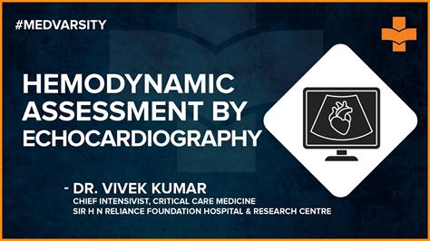 Hemodynamic Assessment By Echocardiography Medvarsity Youtube