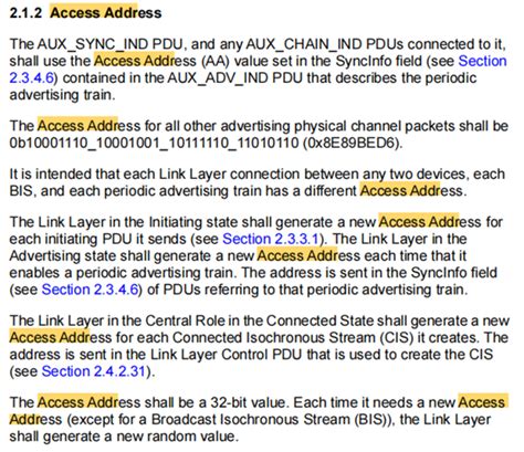 how can i get the access address in nrf 5340 audio dk？ nordic qanda
