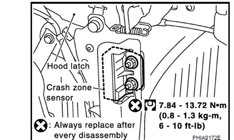 Nissan Maxima Crash Zone Sensor
