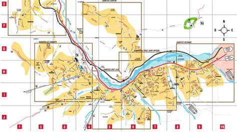 Chamonix Tourist Attractions Map