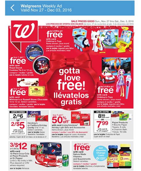 Swatch That Walgreens Weekly Ad And Coupons Valid From November 27