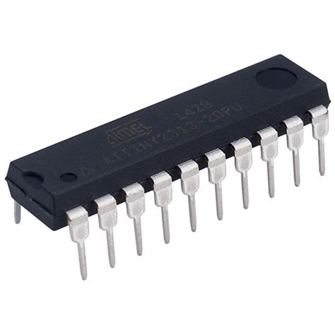 Atmel Attiny2313 20pu 8 Bit Microcontroller 2k Dil20 Rapid Electronics
