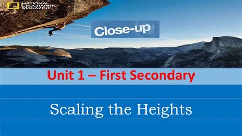 Unit 1 First Sec Close Uppptx