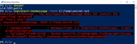 Powershell Encrypt And Decrypt Data By Using Certificates Public Key Private Key Sid 500com