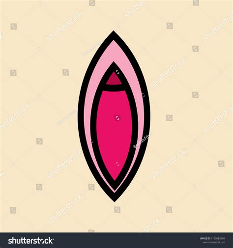 Vagina Icon Vector Illustration Stock Vector Royalty Free Shutterstock