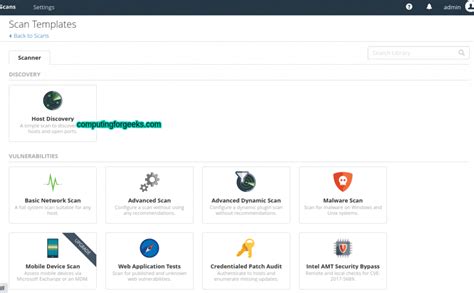 Install Nessus Vulnerability Scanner On Debian 11109 Computingforgeeks