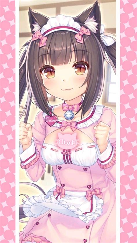 🍒ᗢchocola~nekopara Wallpaperᗢ🍒 Anime Wallpaper Iphone Cute Drawings