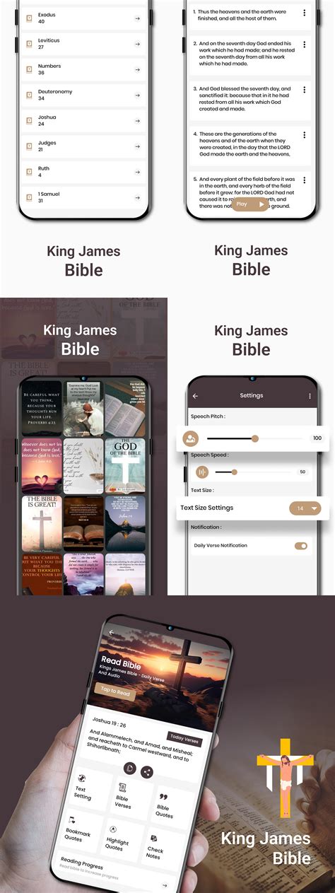 King James Bible Reader Android App Template By Bitcodesolution Codester