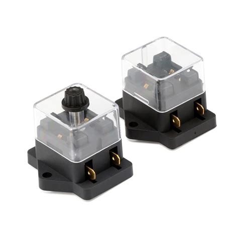 Automotive 2 Way 12 Volt Fuse Block Blade Car Fuse Box 32V DC Fuse Holder China Fuse Holder
