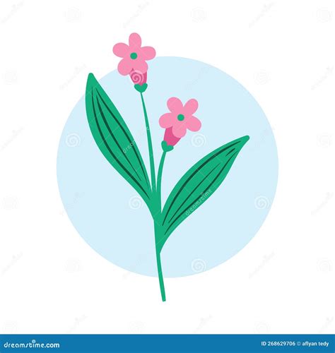 Aesthetic Flower Cluster Drawing Hand Drawing Minimalist Flower
