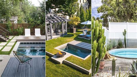 Plunge Pool Ideas 11 Compact Designs For Small Backyards Homes And
