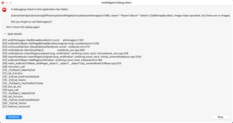 Wxdemo Fails To Run With WxPython A Dev A E D Issue WxWidgets Phoenix