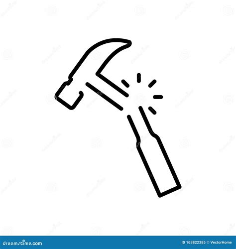 Indestructible Icon Vector Line Illustration 163822533