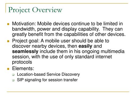 Ppt Sip Session Mobility Project Status Powerpoint Presentation Free Download Id938263