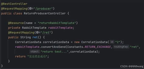Rabbitmq高级特性之发送方确认rabbittemplate 发送确认 Csdn博客