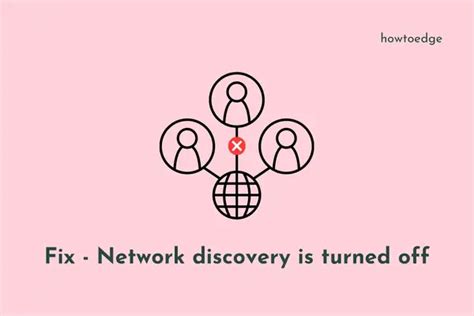 Five Ways To Fix Network Discovery Is Turned Off Error
