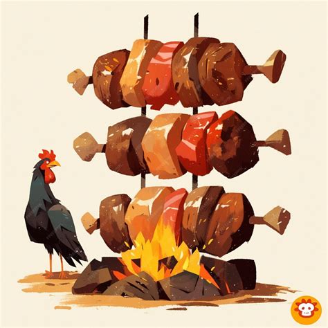 Premium Vector Serbian Cevapi And Grilled Meat Delicacies