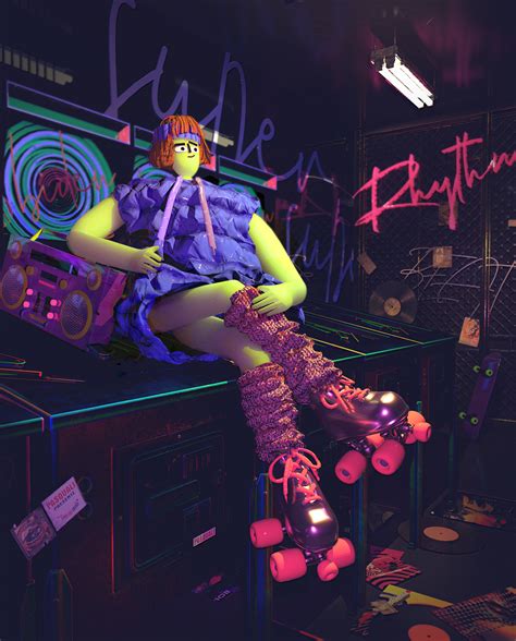 Roller Skating Girl On Behance Roller Skating Girl On Behance
